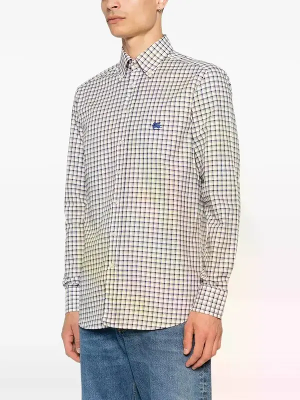 Etro Check-pattern Button-down Shirt