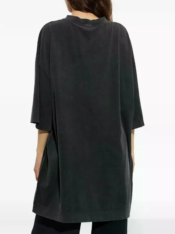 Off-White Graphic Print Mini T-shirt Dress