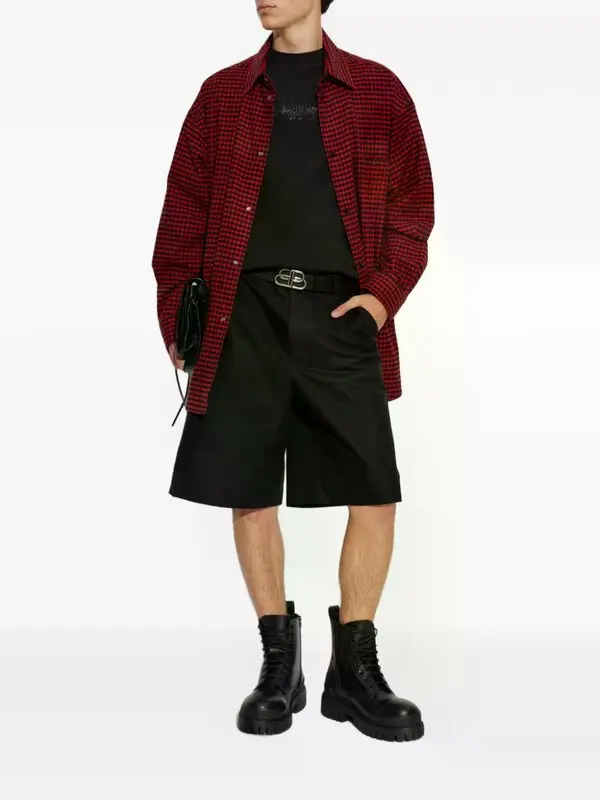 Balenciaga Checked Cotton Shirt