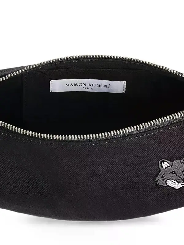 Maison Kitsuné Animal-patch Messenger Bag