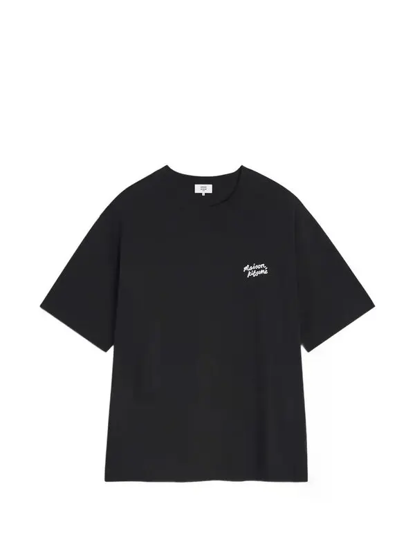 Maison Kitsuné Logo-print T-shirt - Black
