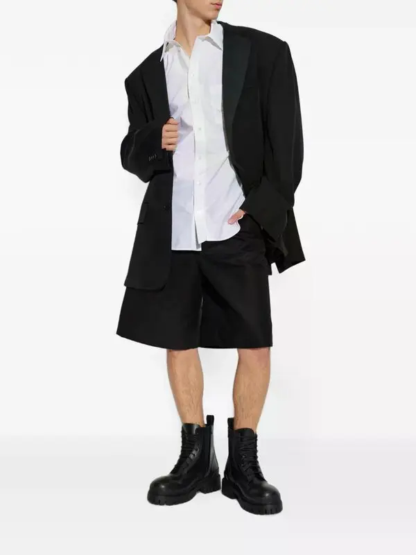 Balenciaga Cotton Shorts With Multiple Pockets