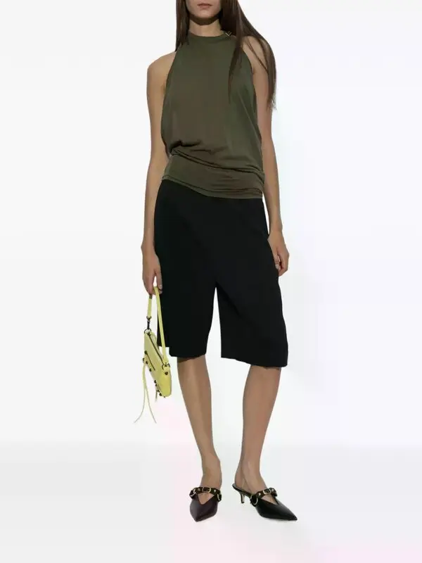 Balenciaga Halterneck Open-back Tank Top