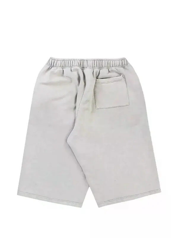 BOREDOM KILLS Denim-print Drawstring Shorts