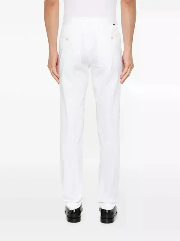 Incotex Pleated Straight-leg Trousers