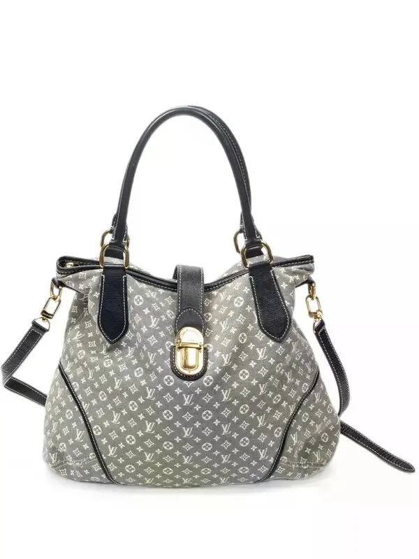 LOUIS VUITTON 2010 Elegie Monogram Idylle Tote Bag - Grey