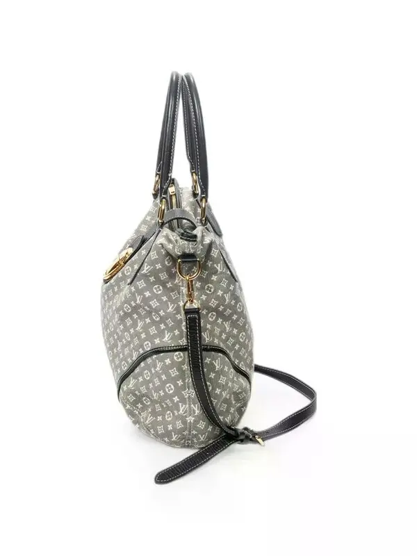 LOUIS VUITTON Monogram Idylle Elegie Tote Bag - Grey