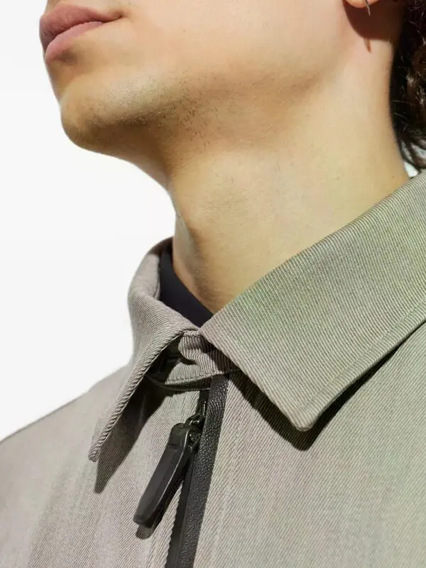 Brioni Wool Zip-up Jacket