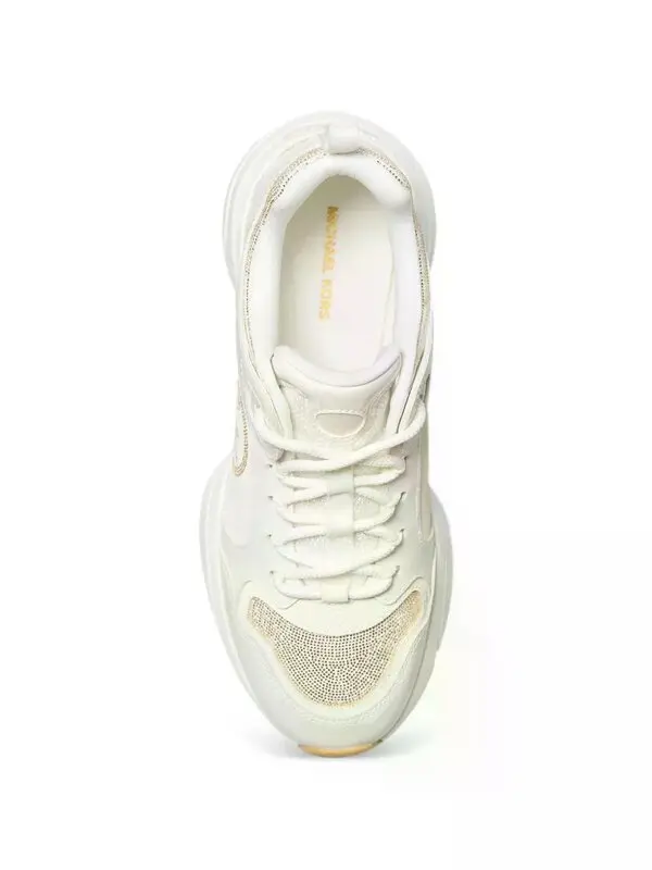Michael Kors Bowie Paneled Sneakers - White