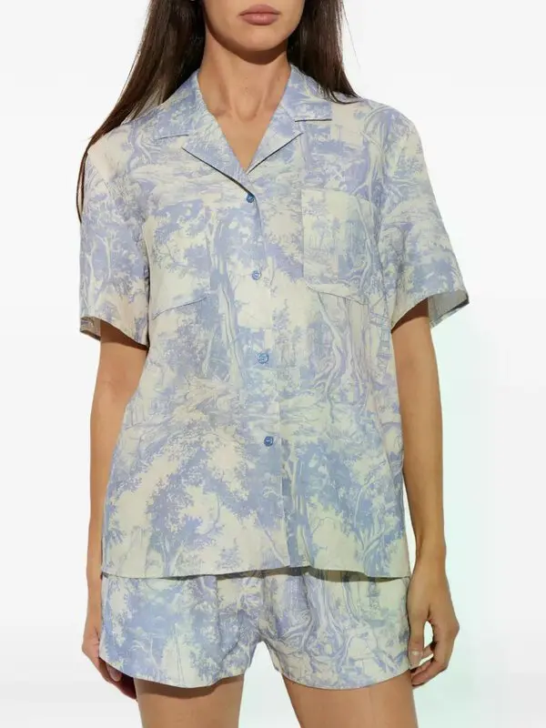 Off-White Landscape-print Shirt