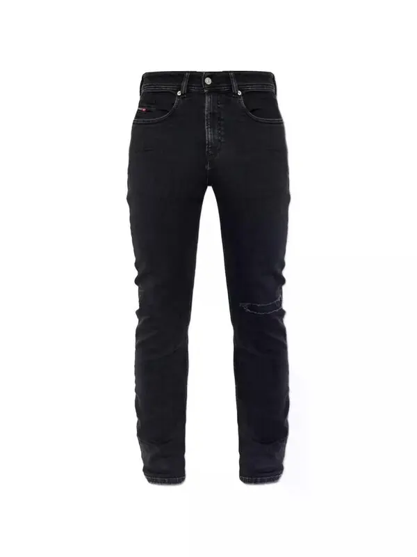 DIESEL® 1979 Sleenker Distressed Jeans - Black