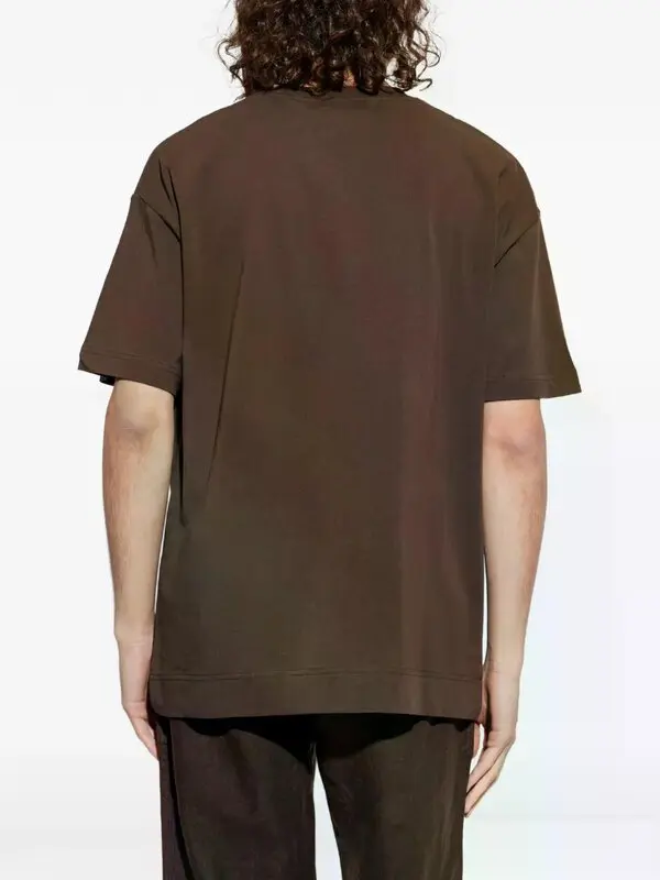SAMSOE SAMSOE Joel Logo-print Cotton T-shirt