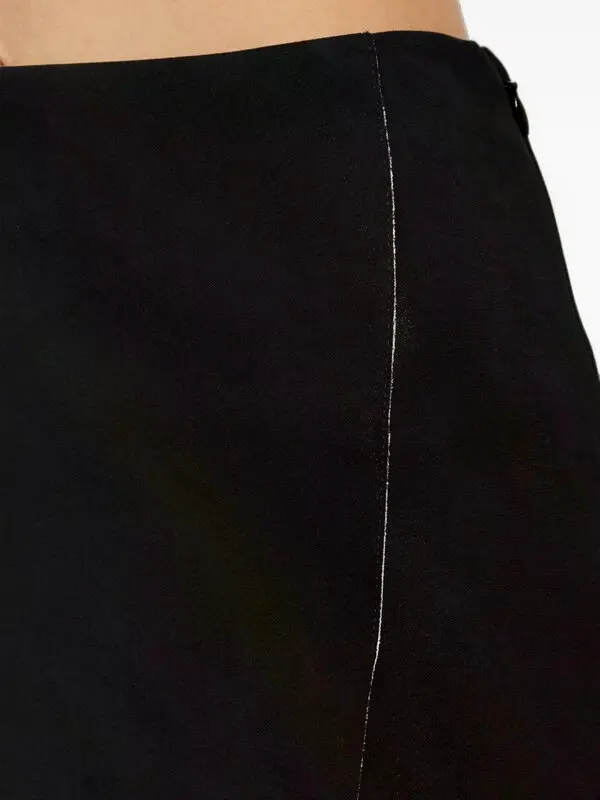 JIL SANDER Midi Raw-hem Skirt