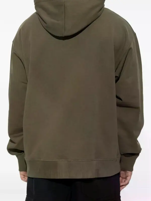 Balmain Logo-detail Drawstring Hoodie