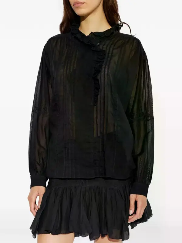 MARANT ETOILE Leota Ruffled Shirt