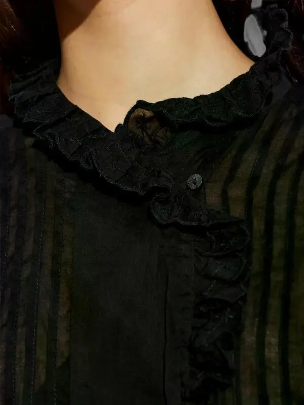 MARANT ETOILE Leota Ruffled Shirt