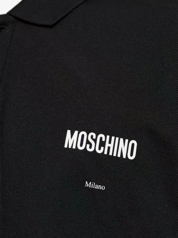 Moschino Logo-embroidered Polo Shirt