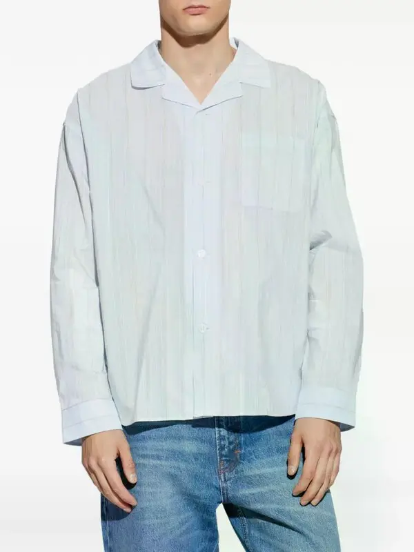 FRAME Pyjama Striped Shirt