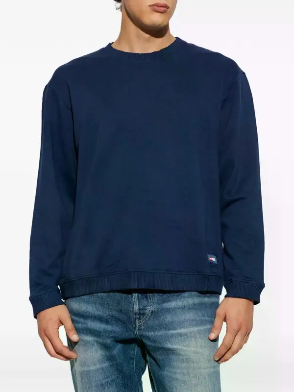 DIESEL® Willy-d-core Logo-patch Sweater