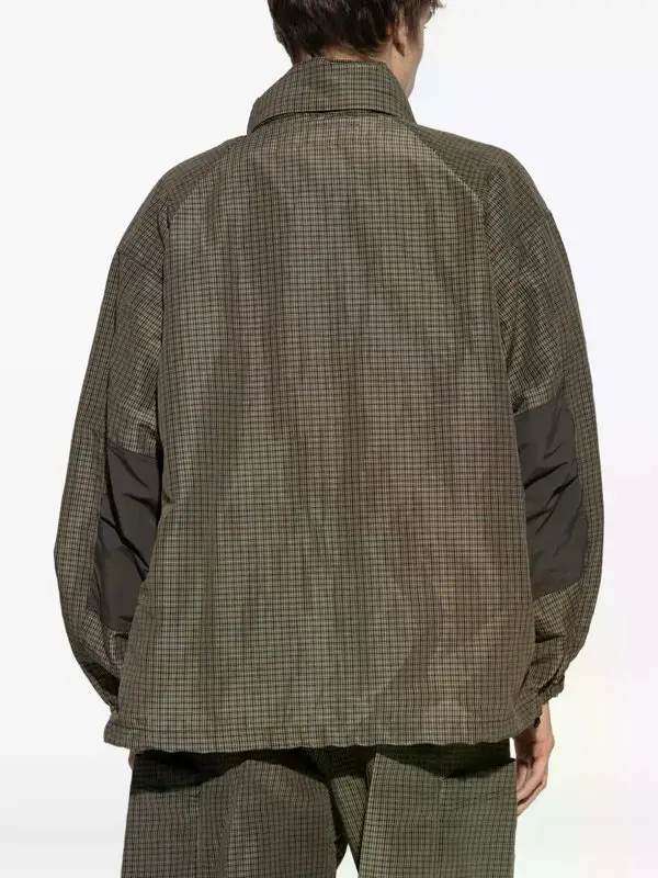 Comme Des Garçons Plaid-pattern Jacket