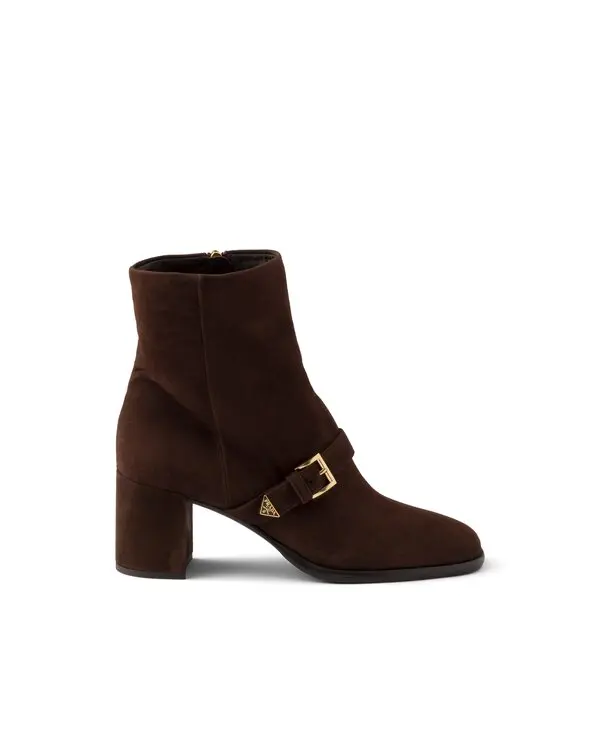 Prada Suede Booties