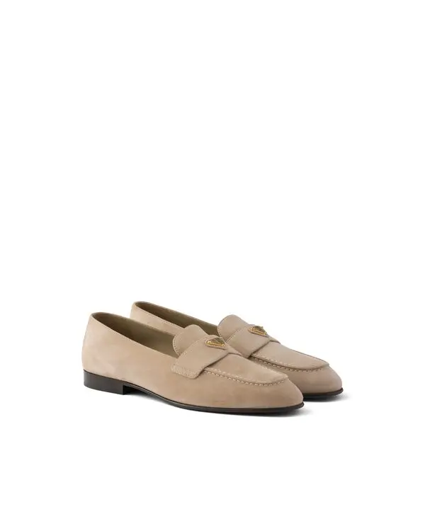 Prada Suede Loafers