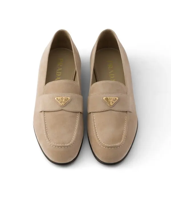 Prada Suede Loafers