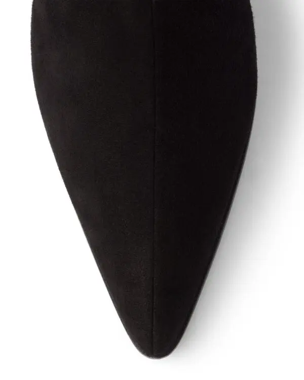 Prada Stretch Suede Boots