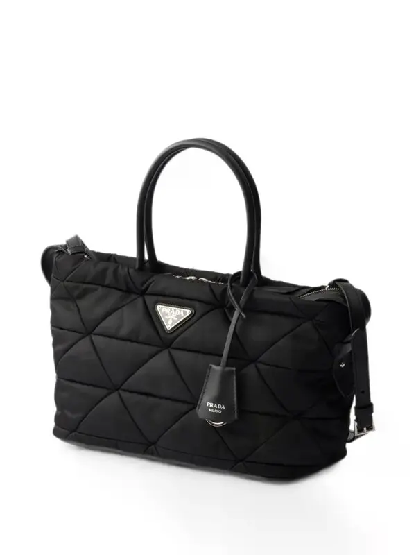 Prada Padded Re-nylon Medium Tote Bag