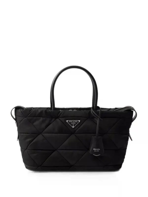 Prada Padded Re-nylon Medium Tote Bag