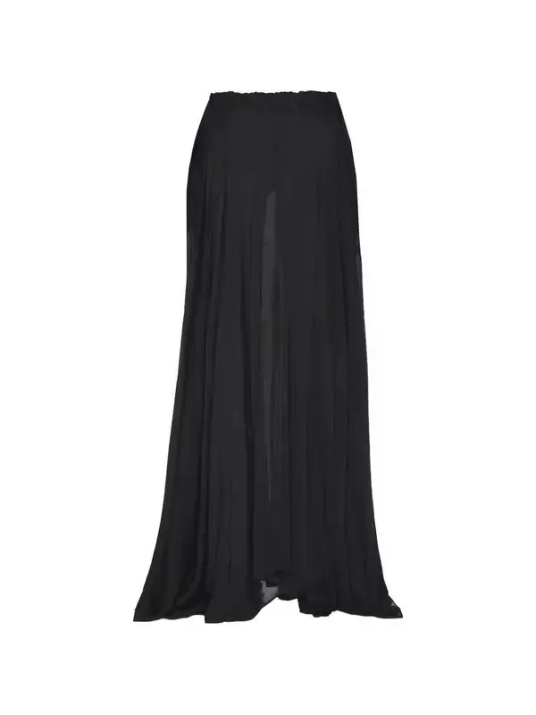 Bondi Born Cremona Pleated Maxi Skirt - Black