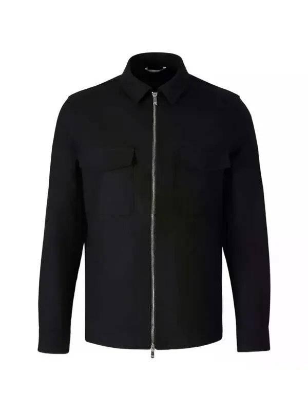 Marco Pescarolo Urus Zip-up Shirt Jacket - Black
