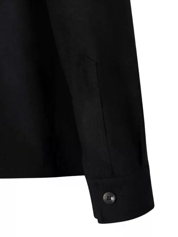 Marco Pescarolo Urus Zip-up Shirt Jacket - Black