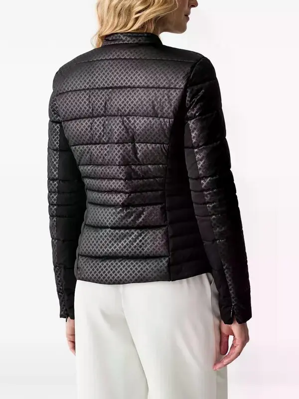 Guess Quilted Logo-patch Puffer Jacket