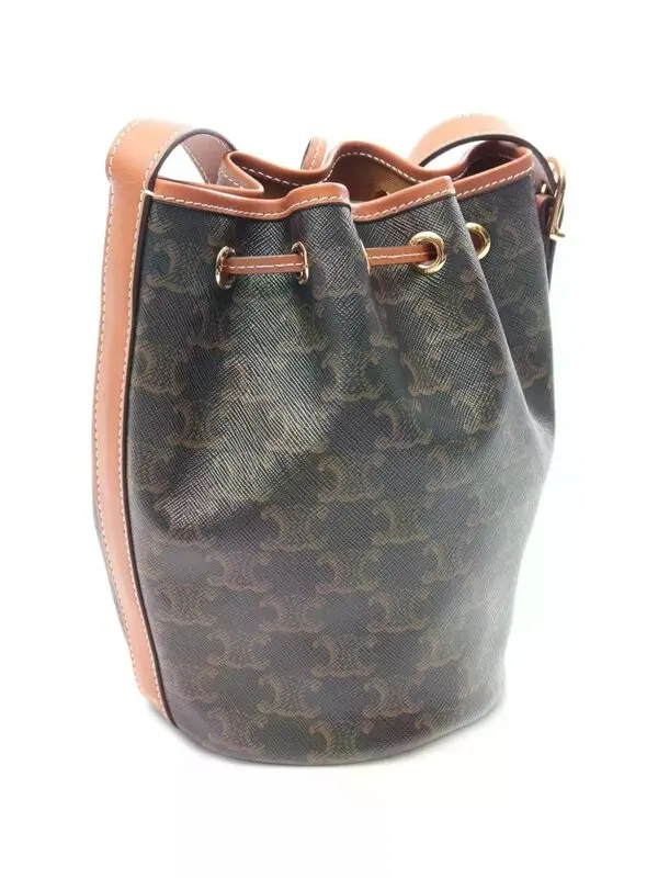 Celine Small Triomphe Drawstring Bucket Bag
