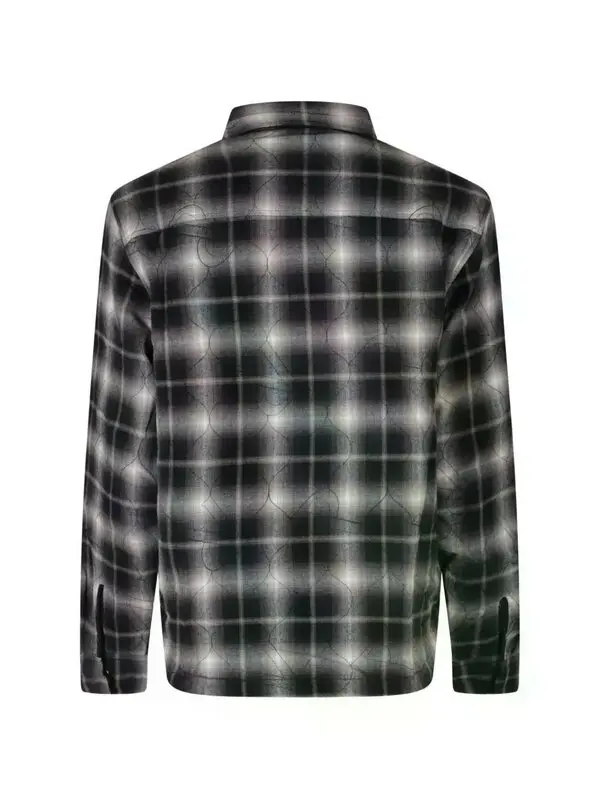 REPRESENT Check-pattern Quilted Shirt