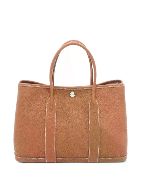 Hermès Tpm Garden Party Tote Bag - Brown