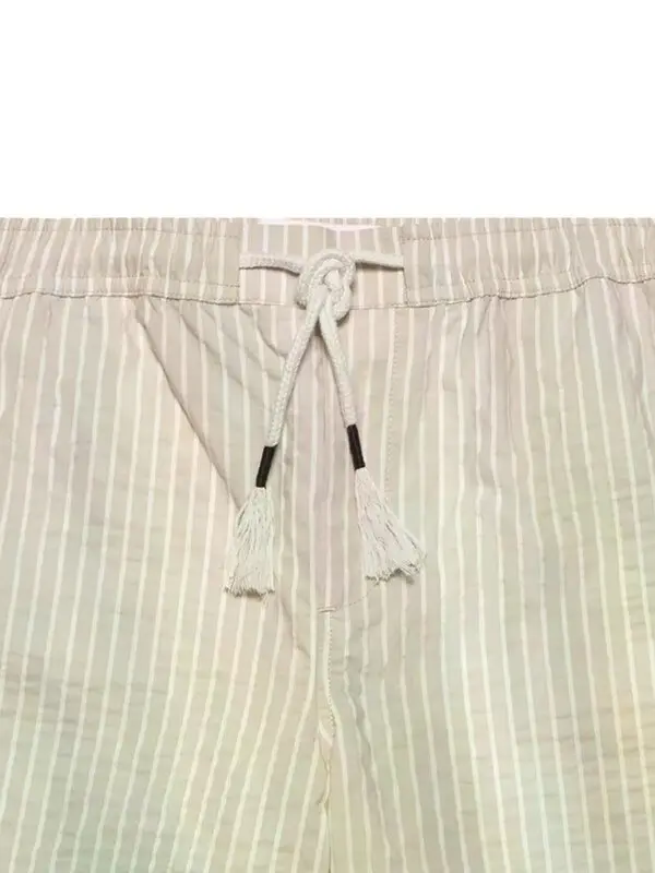Orlebar Brown Seersucker Stripe Shorts - Neutrals