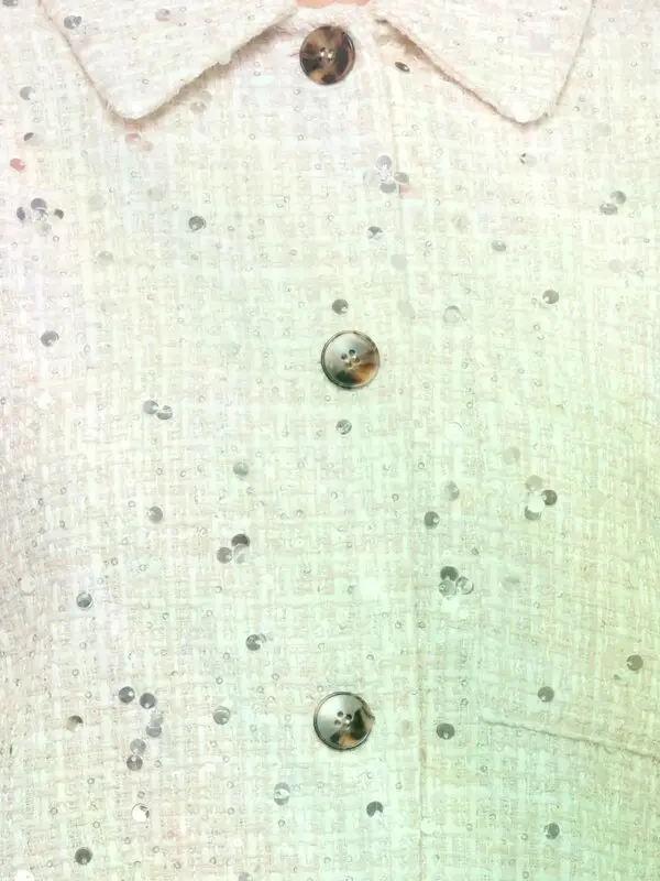 EMME Sequin-embellished Tweed Jacket