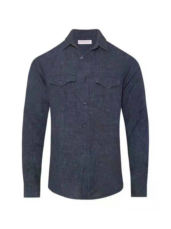 Orlebar Brown Colburn Shirt - Blue