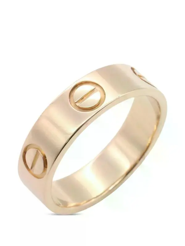 Cartier 18k Rose Gold Love Ring - Pink
