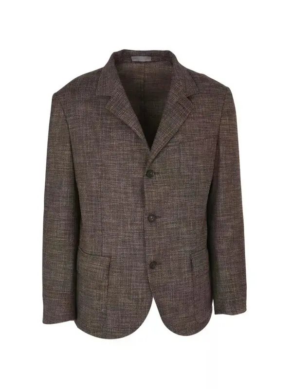 Corneliani Textured Single-breasted Blazer