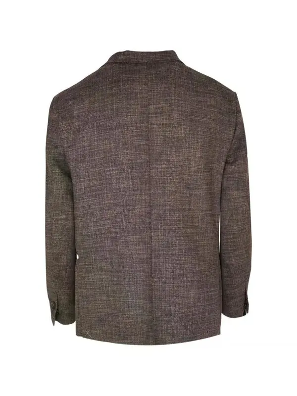 Corneliani Textured Single-breasted Blazer