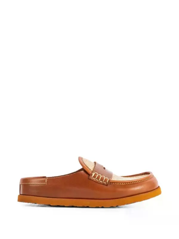 BIRKENSTOCK Naples Raffia Sandals - Neutrals