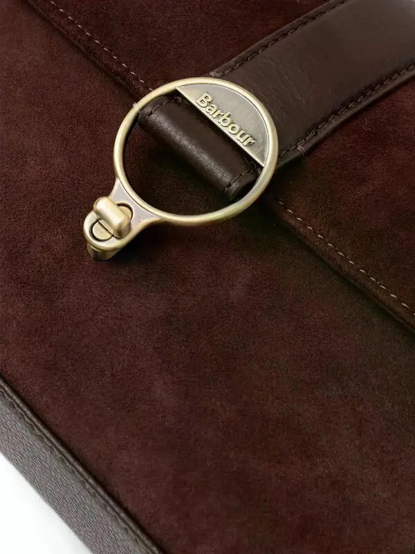 Barbour Rosa Suede Cross Body Bag - Brown