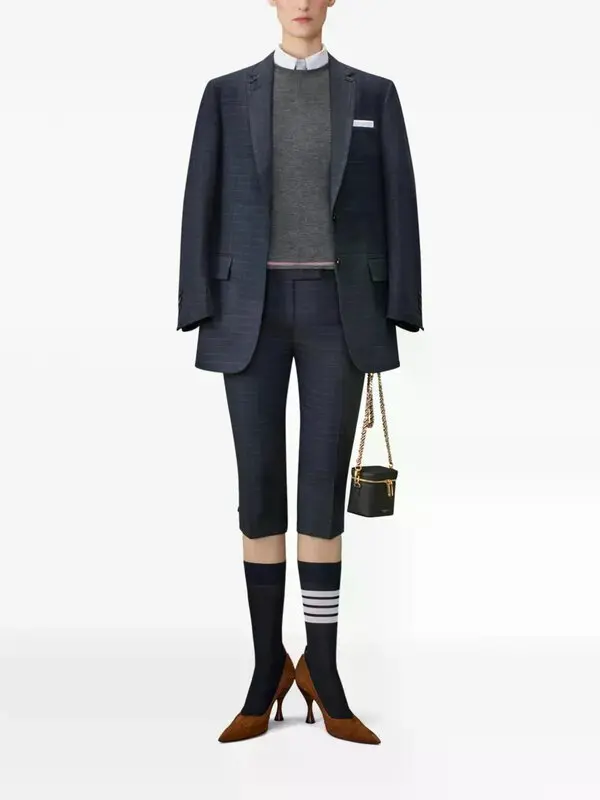 Thom Browne Rwb Stripe Shell Top