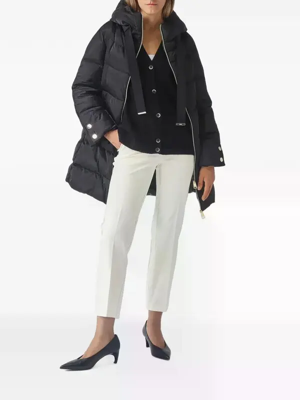 TWINSET Tailored Trousers With Logo Plaque