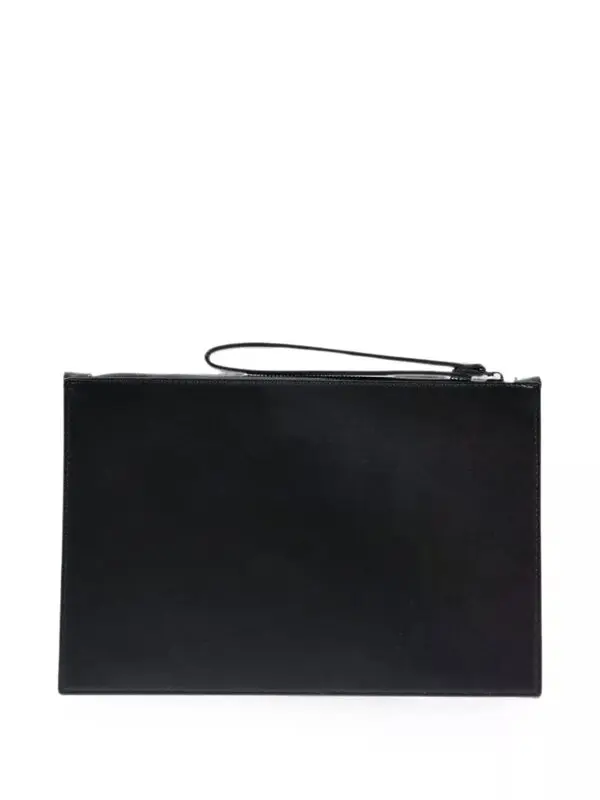 COUNTY OF MILAN Logo Print Wrist Strap Pouch