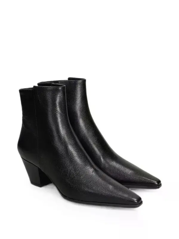 Roberto Festa Milia Pointed-toe Ankle Boots - Black