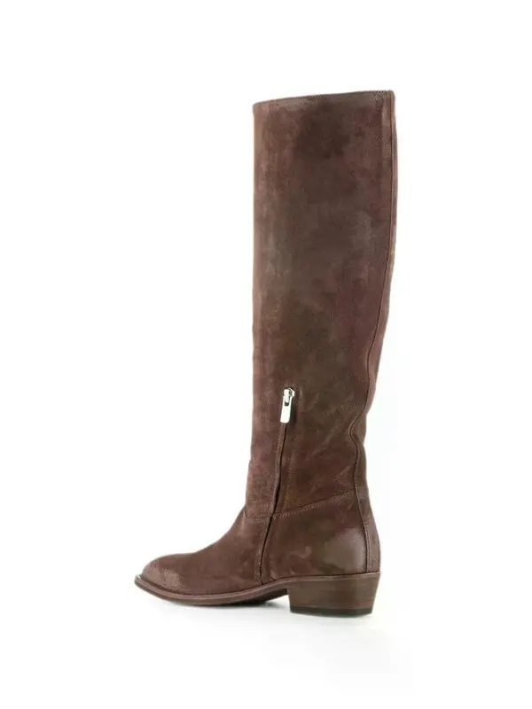 Officine Creative Knee-high Suede Boots